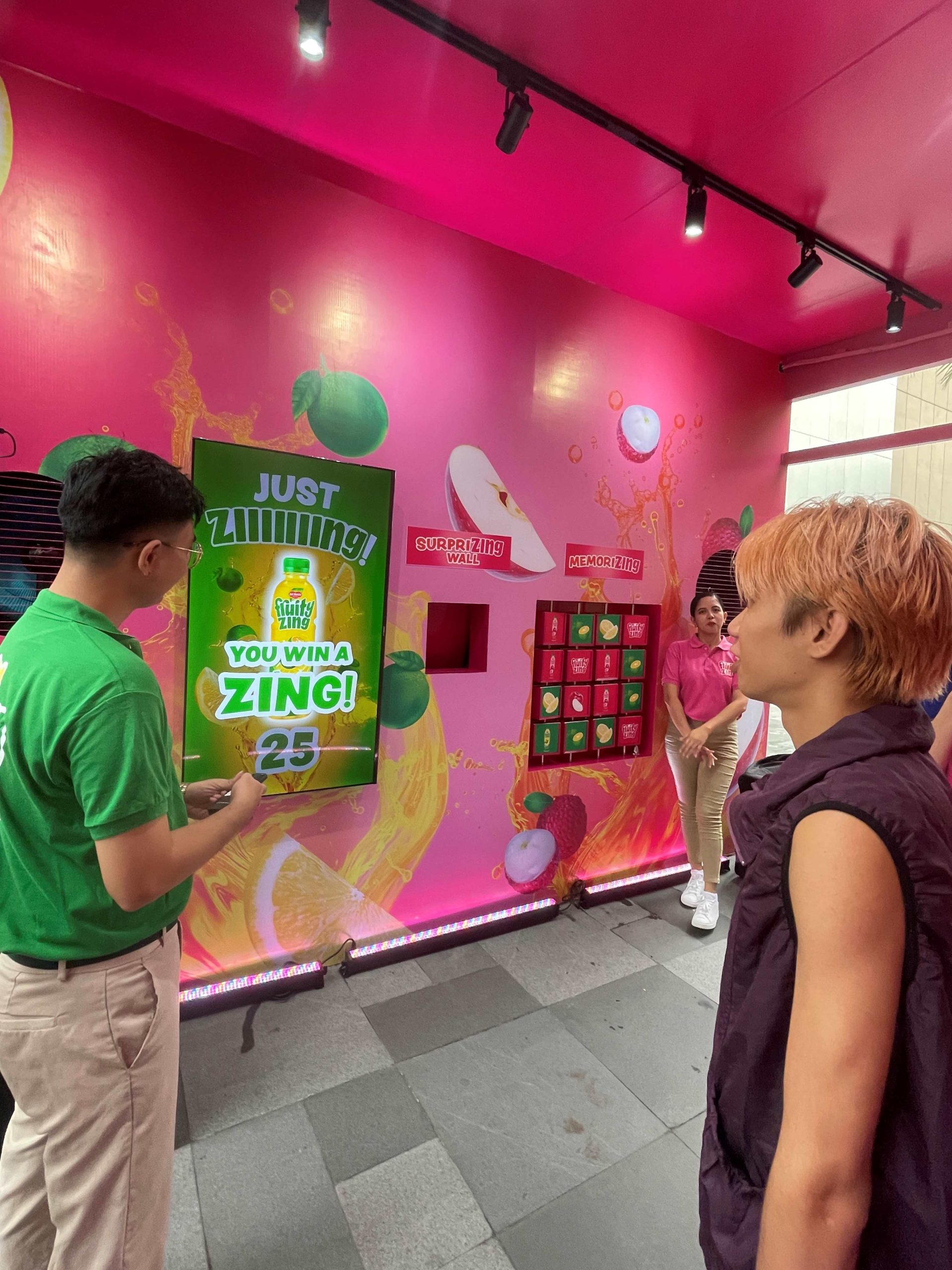 Get Your Zing On at the Del Monte Fruity Zing Tunnel! - Klik.PH ...
