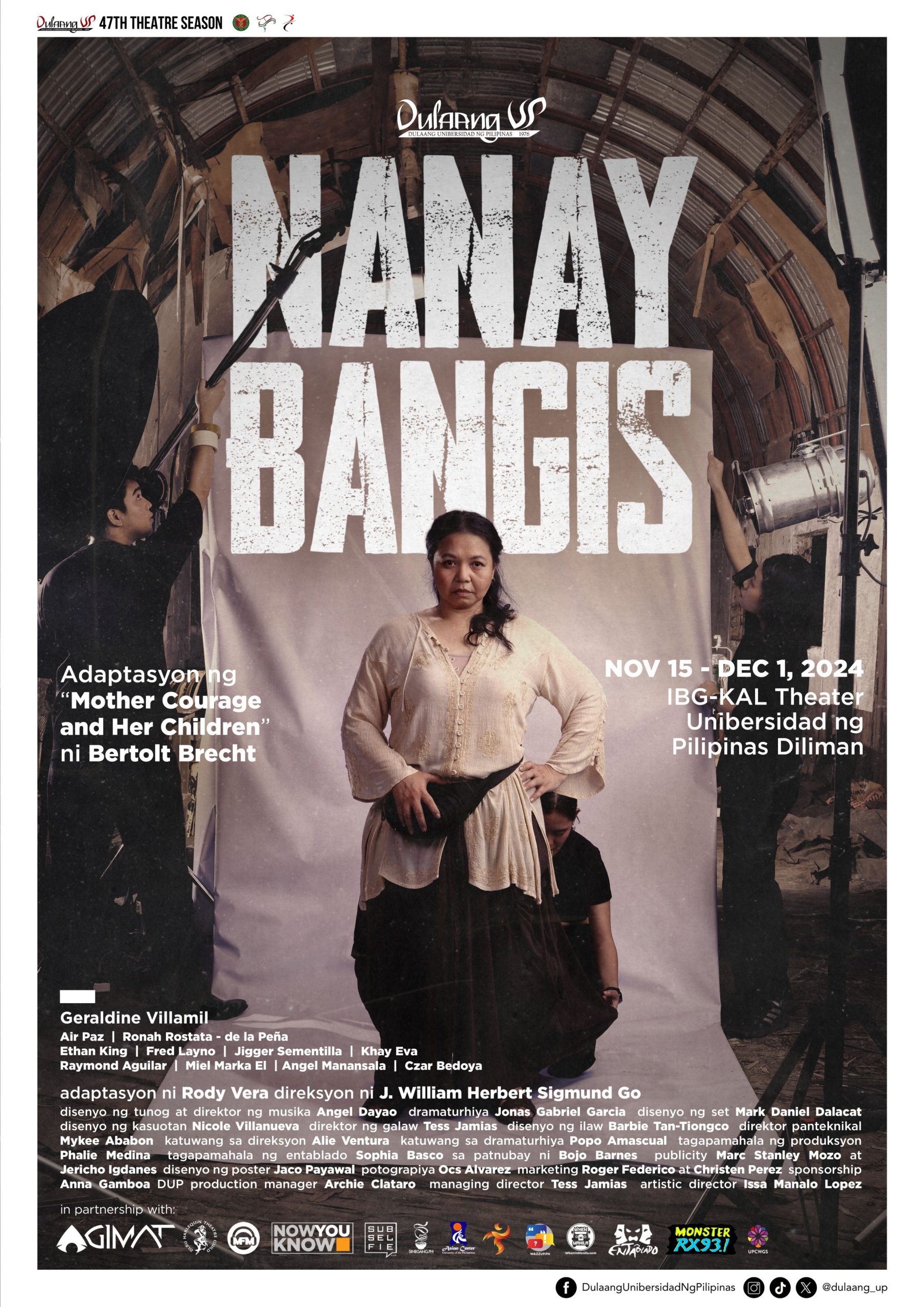 Dulaang UP: “Nanay Bangis” fiercely opens this November 2024! - Klik.PH ...